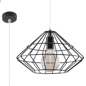 Sollux Lighting Závěsné svítidlo UMBERTO Černá