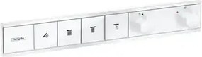 Hansgrohe RainSelect - Baterie pod omítku pro 4 spotřebiče | matná bíl