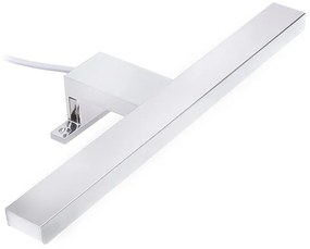 Solight LED koupelnové osvětlení nad zrcadlo 3v1, 7W, 455lm, 4000K, IP44, 40cm, chrom