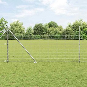 Svařované drátěné ploty s hroty 50 x 1,2 m Pozinkovaná ocel 3351456