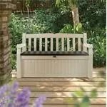 Keter Zahradní lavice Keter Eden Garden Bench 265L béžová KT-610300