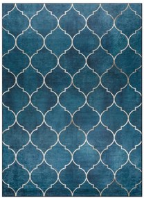 Dywany Łuszczów Kusový koberec ANDRE Maroccan trellis 1181 blue ROZMĚR: 160x220