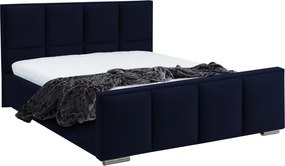 Eka Čalouněná postel Passion - Fresh 90x200 cm Barva látky - Fresh: Modrá (Fresh 11), Úložný prostor: Bez úložného prostoru