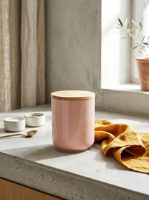 Sinsay - Nádoba na potraviny s víkem - pastelová růžová