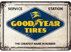 Postershop Plechová pohlednice - Good Year Tires