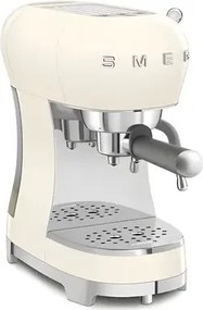 SMEG ECF01 krémová / Pákový kávovar