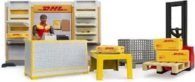Bruder 62251 Bworld - DHL obchod s ručním paletovým vozíkem / 1:16 / o