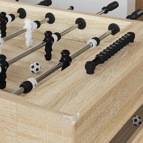 Stolní fotbálek Sonoma dub 146,5 x 74 x 85 cm Kompozitní dřevo 3378201