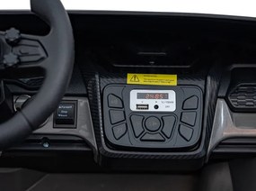 Elektrické autíčko Lamborghini Revuelto XL STRONG šedé