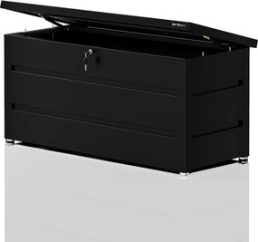 Velký zahradní a balkonový box černý: CARRIE 1190 x 520 x 587 mm