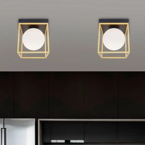 Designové stropní svítidlo Juliet 18 Mosaz