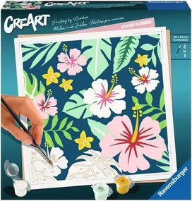Ravensburger CreArt Exotické rostliny – malování podle čísel / od 12 l