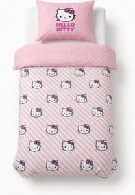 Sinsay - Sada povlečení Hello Kitty - pastelová růžová