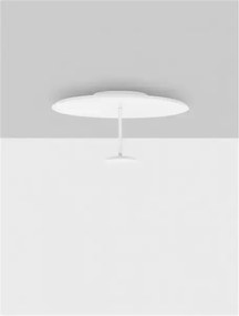 LED stmívatelné bílé designové stropní svítidlo Nima