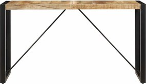 Jídelní stůl 140 x 70 x 75 cm masivní mangovníkové dřevo 247420
