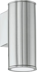 Eglo 33581 - LED RGBW Stm. venk. nás. svítidlo RIGA 1xGU10/5W/230V IP44 m. chrom