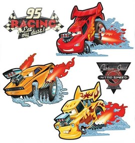 Samolepka na zeď - Auta, Cars (95 Racing)