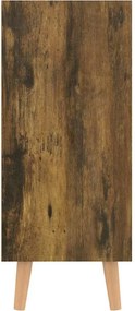 Příborník kouřový dub 90 x 30 x 72 cm kompozitní dřevo 326821