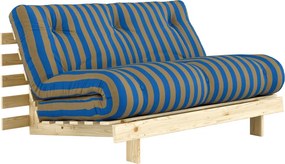 Karup Design  Rozkládací pohovka ROOTS - 140 x 200 / 424 Brown-Blue