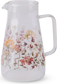 Skleněný džbán KVĚTINOVÁ ROMANCE 1450 ml