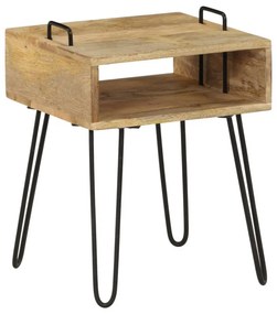 Noční stolek z masivního mangovníkového dřeva 40 x 34 x 47 cm,  246019 HangarStore.cz
