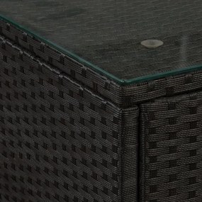 Juskys Sedací souprava Nassau tmavě-šedá