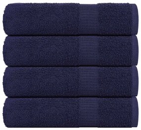 Ručníky do sprchy FROGN 4 ks tmavě modré 70 x 140 cm 360 g/m² 136786