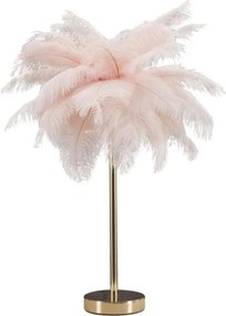 Růžová/ve zlaté barvě stolní lampa (výška 55 cm) Palm Pink – Mauro Ferretti