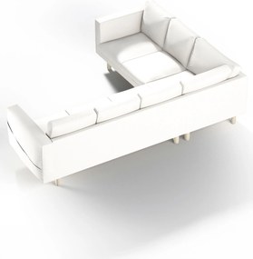 Potah na pohovku IKEA Norsborg rohová 5-místná barva bílá