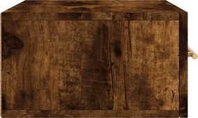 vidaXL Nástěnný noční stolek 35 x 35 x 20 cm [829798] Barva: dub sonoma