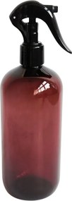 Dávkovač na mýdlo 500 ml hnědý s černým rozprašovačem MINI BELA