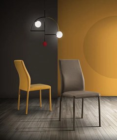 Max Home designové židle Margot vzorník tkaniny: Ekokůže tmavě šedá