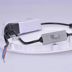 Solight LED mini panel CCT podhledový 6W kulatý / 450lm / 3000K / 4000