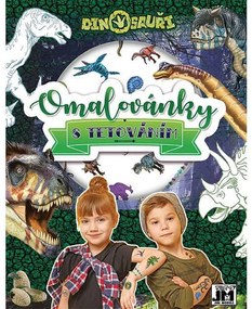 Jiri Models Omalovánky s tetováním Dinosauři