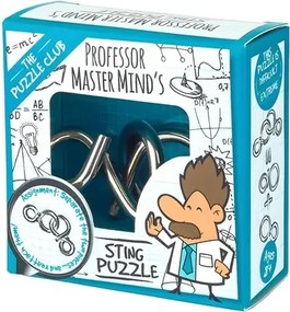 PROFESSOR PUZZLE Kovový hlavolam Professor / Hlavolam / Kov / 1 ks / m
