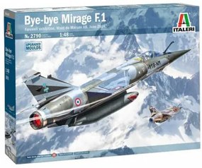 Italeri Model Kit letadlo 2790 Bye-bye MIRAGE F1 (1:48)