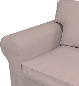 Potah na pohovku IKEA  Ektorp 3-místná, nerozkládací barva růžová látka pletený vzor