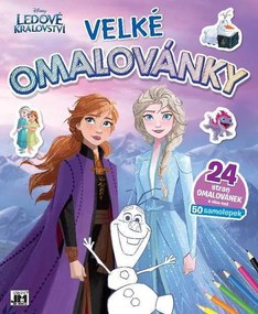 Jiri Models Velké omalovánky Ledové království