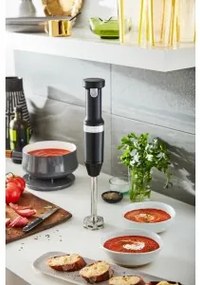 KitchenAid 5KHBBV53EBM bezdrátový tyčový mixér matná černá