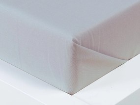XPOSE® Bavlněné prostěradlo - světle šedé 140x225 cm