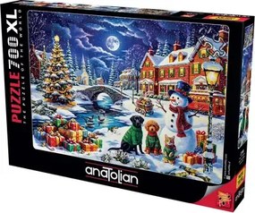 ANATOLIAN Puzzle Vánoční noc XL / 700 dílků / od 12 let