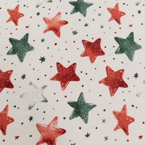 Prostěradlo z mikrovlákna COLORFUL STARS barevné 180x200 cm
