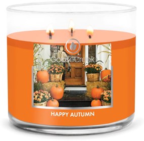 Goose Creek Candle svíčka Happy Autumn, 411 g