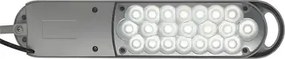Maul Atlantic stříbrná / Stolní LED lampička / 9W / 400lm / 6500K