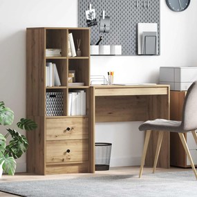Stůl Artisanový dub 125,5 x 40 x 127 cm 2 ks 3337320