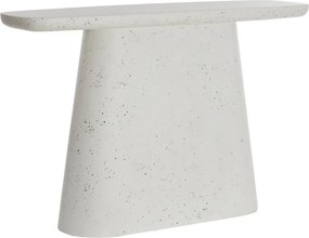 Bílý konzolový stolek 40x120 cm Hamura – Light &amp; Living