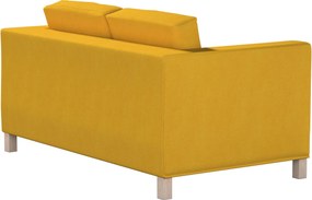 Potah na pohovku IKEA  Karlanda 2-místná, krátký barva žlutá látka pletený vzor