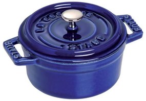 Hrnec STAUB  kulatý 10 cm modrý 0,25l