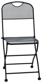 TRADGARD zahradní skládací židle ZWMC-45 černá