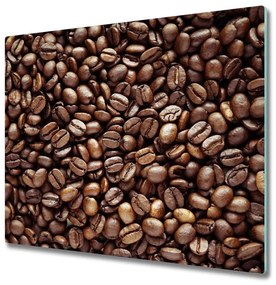 Skleněná krájecí deska Zrnková káva 60x52 cm